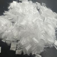 China White Chopped Fiber 1.5D*6mm Corn PLA Fiber For Oil Industry Drilling Fluid for sale