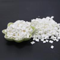 China White Flake Concrete Wooden Cellulose Fiber For Pervious Paving for sale