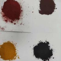 China Iron Oxide Ink Pigment Red Powder Appearance For Paint Usage For Asphalt Leather Ceramic Pigment Type Color Powder for sale