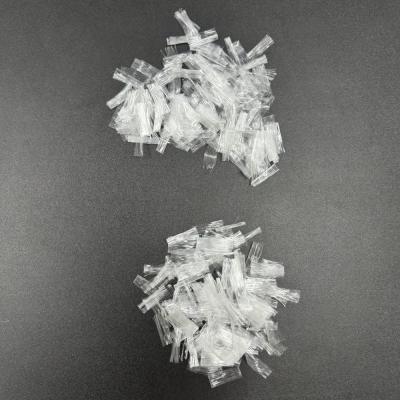 China PP Fiber Fibrillated Mesh Form 350M The Optimal Solution for Cracking Resistance for sale