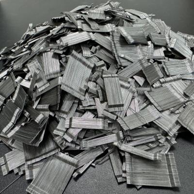China Concrete PP Fiber With End Hook Bonded For Improved Impact And Fatigue Resistance For Port And Marine Engineering for sale