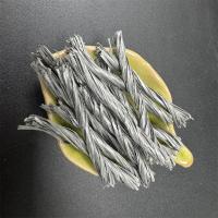 China 54mm PP Twisted Bunchy Fiber Common Crack-Resistant Requirement for sale