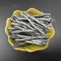 China CE Certified Gray Or White PP Fiber Twisted Bunchy Form For Concrete Reinforcement for sale