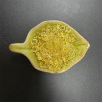 China Yellow Semicircle Form Polyamide Resin S10 Similar To UNIREZ 2215 / Versamid 757 For Alcohol Printing Ink for sale