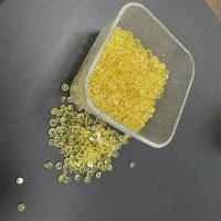 China Good Gloss Yellow Semicircle Form Alcohol Soluble Polyamide Resin For Alcohol System Printing Ink for sale