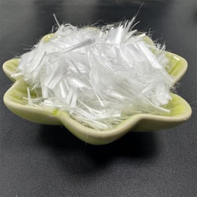China White PP Fiber Monofilament For Increase Cracking Resistance On The Surface Of Industrial Workshop, Warehouse And Parking Lot for sale