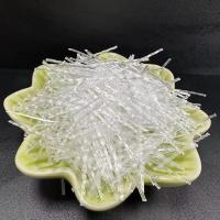 China 48mm Transparent PP Macro Fiber Wave For Waterproof Layer And Buffer Layer Of Underground Water Conservancy Project And Tunnel for sale