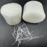 China Transparent Wave Form PP Macrofiber For Foundation Reinforcement Materials To Protect The Stability Of The Foundation for sale