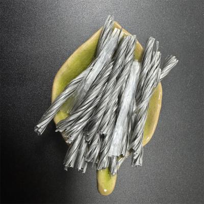 China 48mm PP Fiber Hybrid Type For Mass concrete for sale