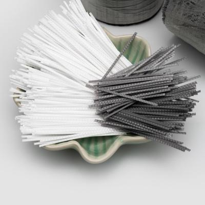 China Anti-Crack Embossed Polypropylene Concrete Fiber for Slabs, Pavements, and Shotcrete Reducing Bleeding and Segregation for sale
