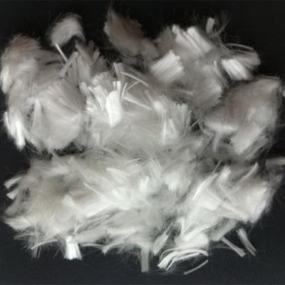 China Polypropylene fiber monofilament PP fiber for concrete reinforcement for sale