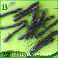 China Polypropylene fiber monofilament PP fiber for concrete reinforcement for sale