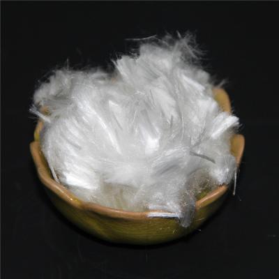 China white polypropylene pp macro fiber for concrete industrial floor for sale