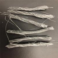 China crack-resistant Polypropylene PP fiber bunchy form for concrete work for sale