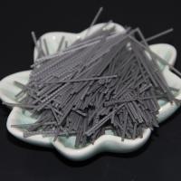 China Curved White, Gray, Transparent PP Macro Fiber For Concrete Polypropylene Fiber for sale