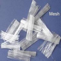 China Crack Prevention Polypropylene Cement Microfiber Fiber Mesh for Airport Runway for sale