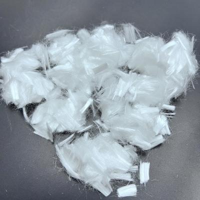 China Floor Micro Monofilament Concrete PP Fiber Reinforcement 6mm 18mm for sale