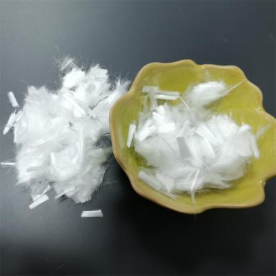 China White Micro Polypropylene Concrete PP Fiber Fiberglass Cement for sale