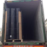 China Fiberglass Geogrid Or Polyester Geogrid Composited With Nonwoven Fabric for sale