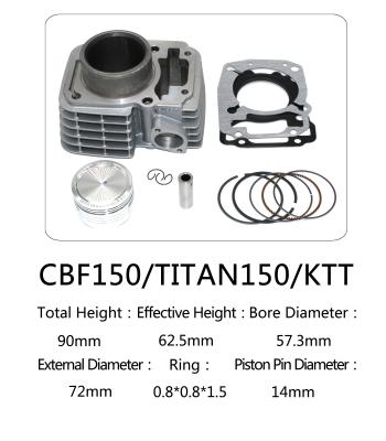 China CBF150--motorcycle cylinder kit of motorcycle spare parts for Honda for sale
