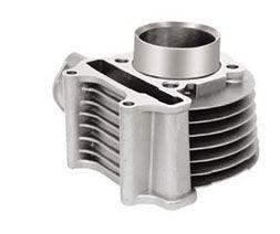 China Gy6125 Aluminum Alloy Engine Block Air Cooled , 125cc Displacement 52.4mm Bore for sale