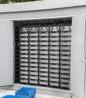 China 100Kwh Energy Storage Cabinet 614.4V IP54 Rated Industrial Battery System with 30KVA Output for sale