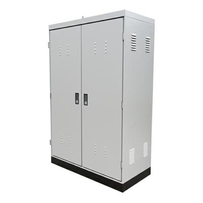 China Verton Outdoor Telecom Power Cabinet IP55/IP65 Rated with -40°C to +55°C Temperature Range and 60KA Lightning Protection for sale