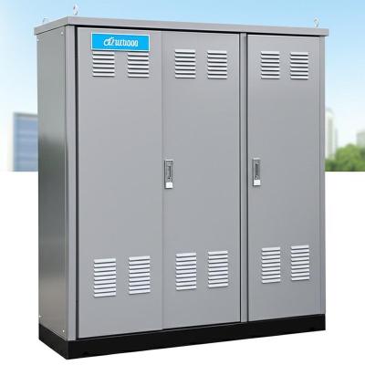 China Rainproof Outdoor Electrical Cabinet IP55 Waterproof -40°C to +55°C Temperature Range 1300×650×650 mm to 2100×900×900 mm for sale