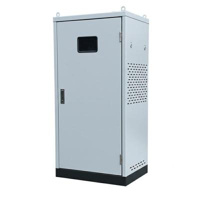 China 25U Outdoor Telecom Equipment Cabinet IP55/IP65 Rated with 1300-2100mm Height Options and 1601-2400W UPS Capacity for sale