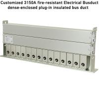 China Customized 3150A Insulated Electrical Busduct with 180-Minute Fire Resistance and IP66 Protection for sale