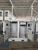 China Single Cabin Outdoor Battery Cabinet 60KA with IP55 Protection and 1601-2400W UPS Load Capacity for sale