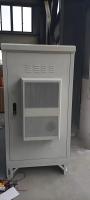 China Dual Cabin Outdoor Battery Storage Cabinet Stainless Steel Enclosure IP55/IP65 1300-2100mm Height 1601-2400W UPS for sale