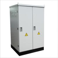 China Single Cabin Outdoor Battery Cabinet 60KA with IP55 Protection and 1601-2400W UPS Load Capacity for sale