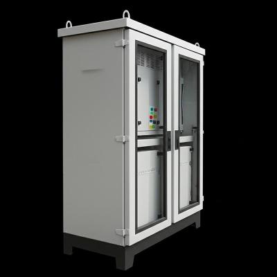China Modular Outdoor Battery Cabinet 1300-2100mm IP55/IP65 with 1601-2400W UPS Load Capacity for sale