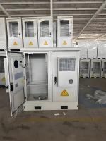 China IP55 IP65 Outdoor Solar Battery Cabinet 1300-2100mm Sizes with 1601-2400W UPS Load Capacity for sale