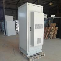China Outdoor Battery Cabinet Weatherproof Electrical Enclosure 1300-2100mm Sizes IP55/IP65 Protection 1601-2400W UPS for sale