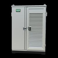 China IP55 Outdoor Electrical Enclosure Cabinet 1750x800x1850mm with 3000W Cooling Capacity for Communication Systems for sale