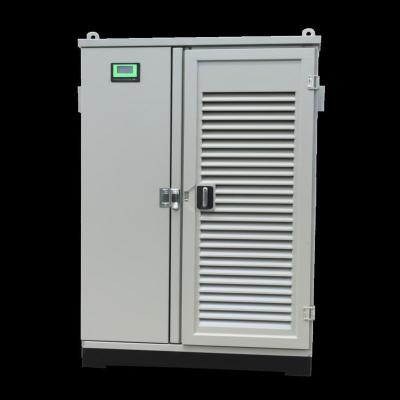China IP55 Outdoor Electrical Enclosure Cabinet 1750x800x1850mm with 3000W Cooling Capacity for Communication Systems for sale