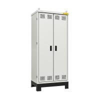 China Outdoor Weatherproof Communication Cabinet IP55/IP65 1300-2100mm with 1601-2400W UPS Load Capacity for sale