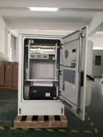 China IP55 IP65 Outdoor Electrical Cabinet 1300-2100mm Custom Sizes with 1601-2400W UPS Capacity for 4G/5G Base Stations for sale