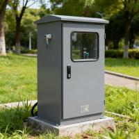 China Outdoor Integrated Monitoring Cabinet 1300×680×680 to 2100×950×950 with IP55/IP65 Protection and 1601-2400W UPS for sale
