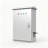 China Verton IP55 Outdoor Server Cabinet with -40°C to +55°C Temperature Range and 60KA Lightning Protection for sale