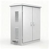 China IP65 Outdoor Telecommunication Cabinets 800×800×1800mm for 4G/5G Base Stations with 1601-2400W UPS for sale