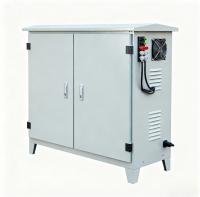 China IP65 Outdoor Telecommunication Cabinets 800×800×1800mm for 4G/5G Base Stations with 1601-2400W UPS for sale