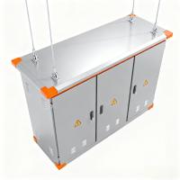 China Modular Exterior Electrical Cabinet IP55 60KA Lightning Protection - 1300x680x680mm to 2100x950x950mm Outdoor Switch Cabinet for sale