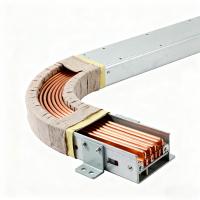 China Waterproof Enclosed High Voltage Bus Duct 2500A-4000A with IP66 Protection and 690V/1000V Rating for sale