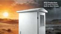 China Industrial Outdoor Power Cabinet IP55 40KA Lightning Protection Natural Cooling 750mm for sale