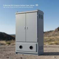 China Outdoor Communications Cabinet IP55 IP65 with 1601-2400W UPS and 800x800x1800mm Dimensions for sale