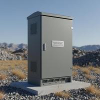 China Outdoor Communications Cabinet IP55 IP65 with 1601-2400W UPS and 800x800x1800mm Dimensions for sale