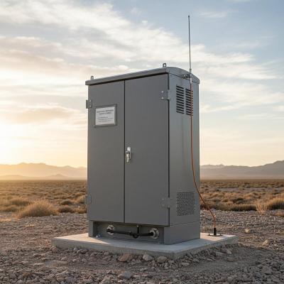 China 25U Weatherproof Outdoor Telecom Cabinet IP55 Steel Enclosure for Telecom Equipment for sale